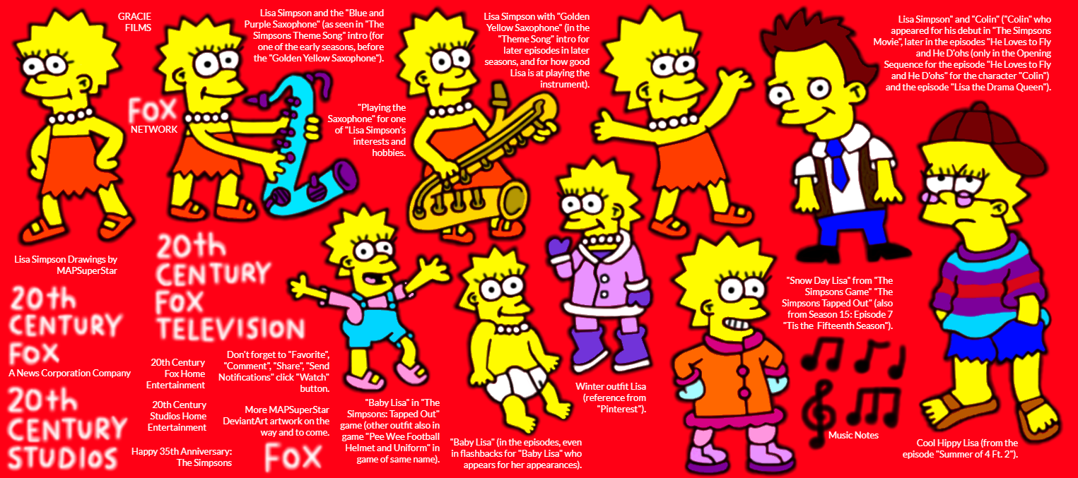 Simpsons: Lisa Simpson Drawings by MAPSuperStar by MAPSuperStar on ...