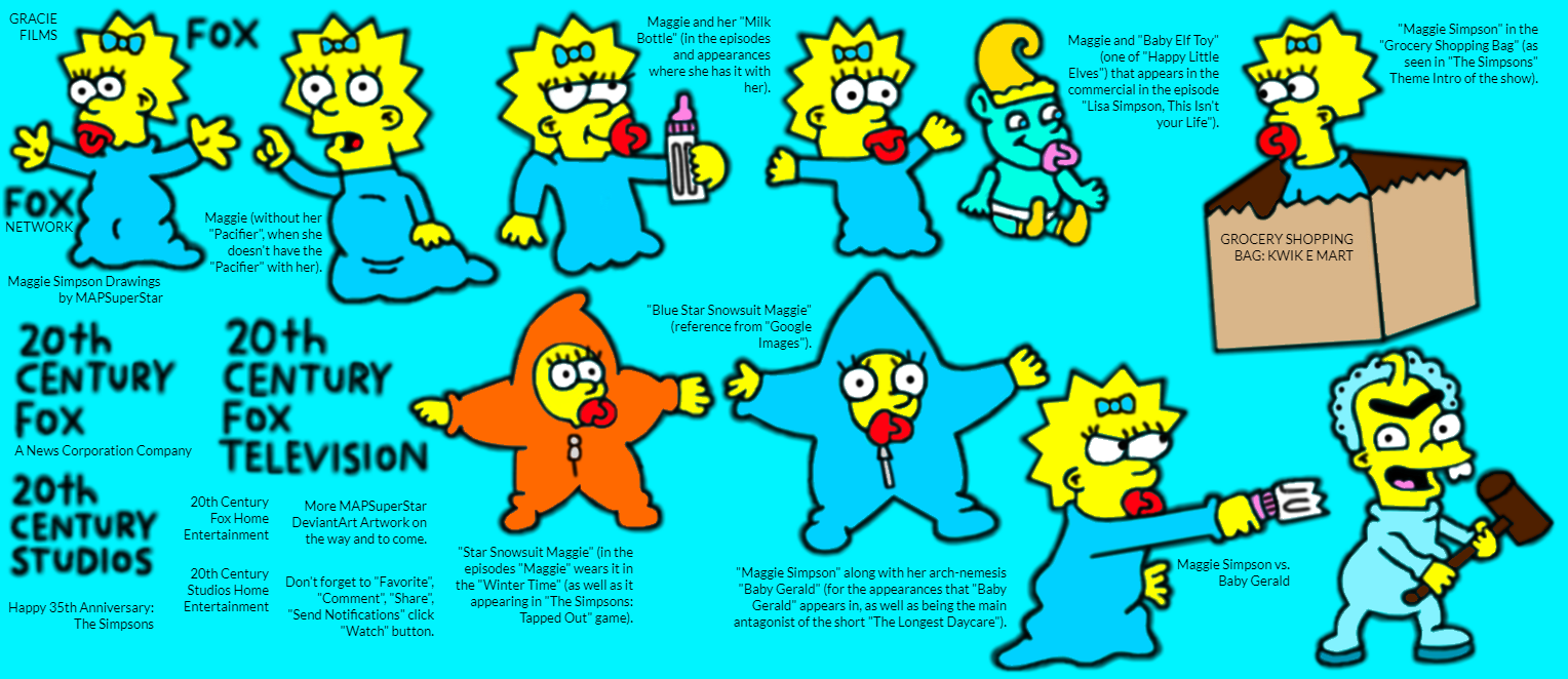 Simpsons: Maggie Simpson Drawings by MAPSuperStar by MAPSuperStar on ...