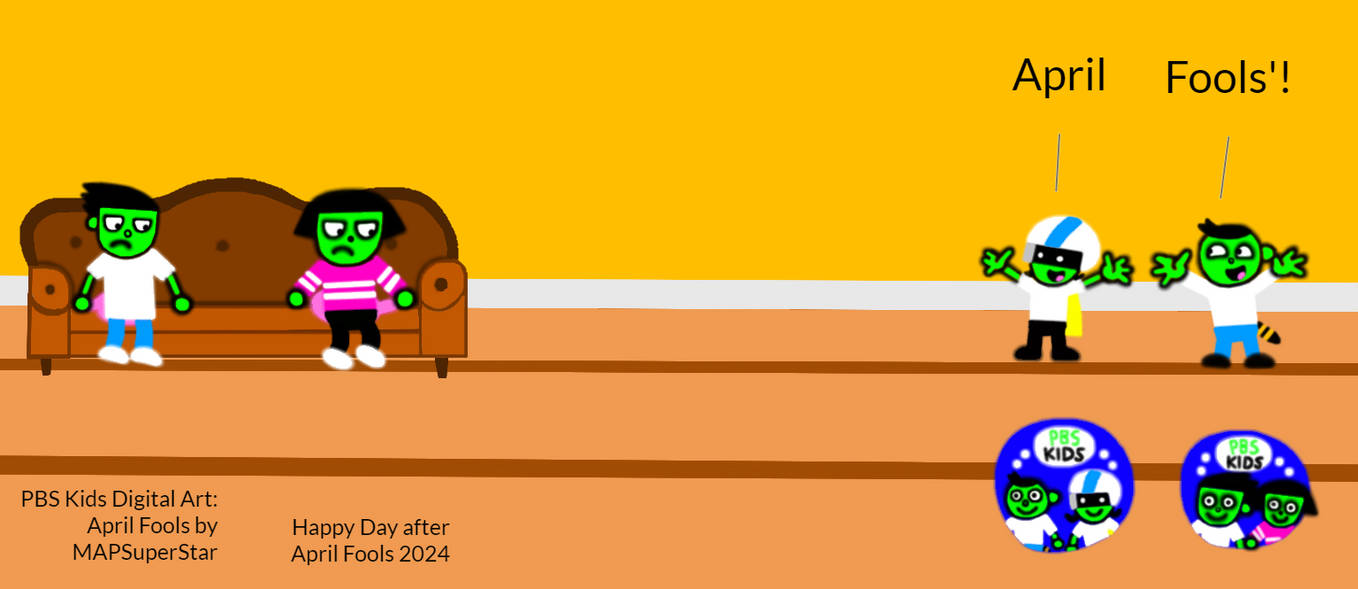 PBS Kids Digital Art: April Fools (Read Script) by MAPSuperStar on ...