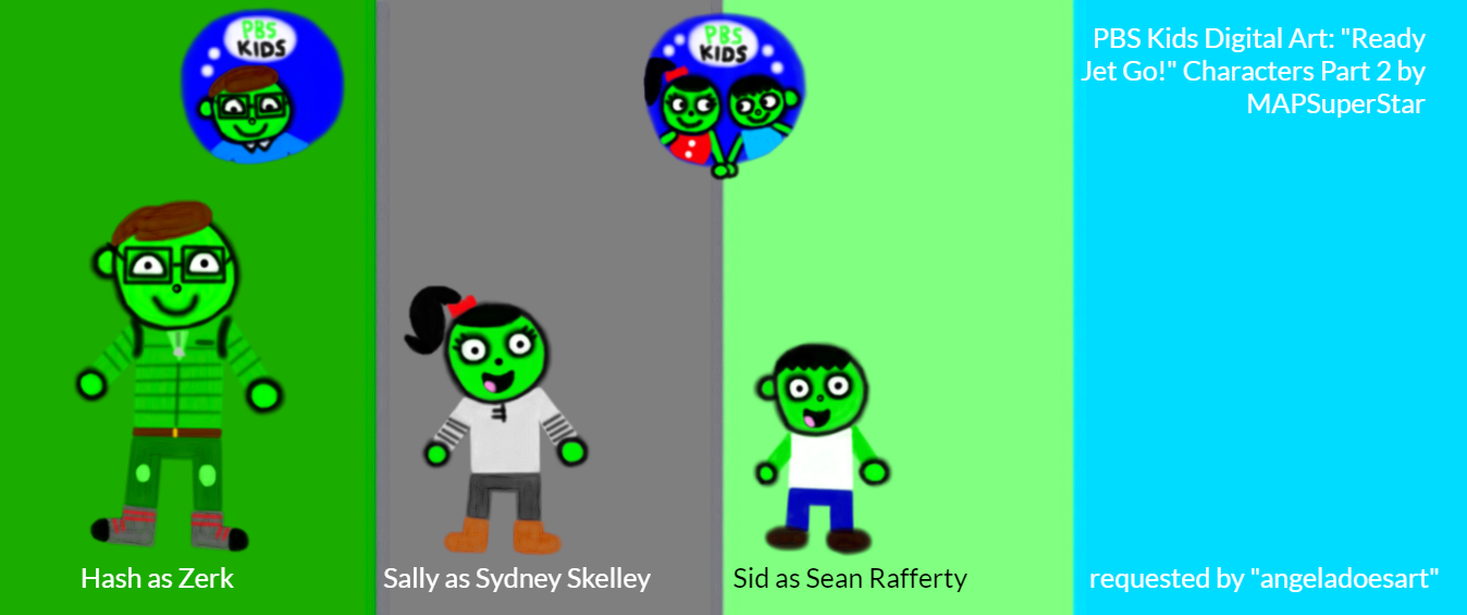 PBSK Digital Art: Ready Jet Go! Characters Part 2 by MAPSuperStar on ...
