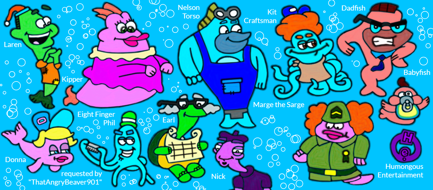 Freddi Fish Characters (Request-Read Script below) by MAPSuperStar on ...