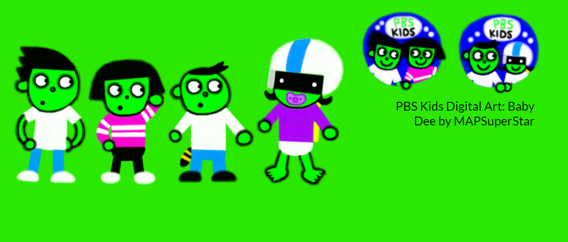 PBS Kids Digital Art: Baby Dee by MAPSuperStar on DeviantArt