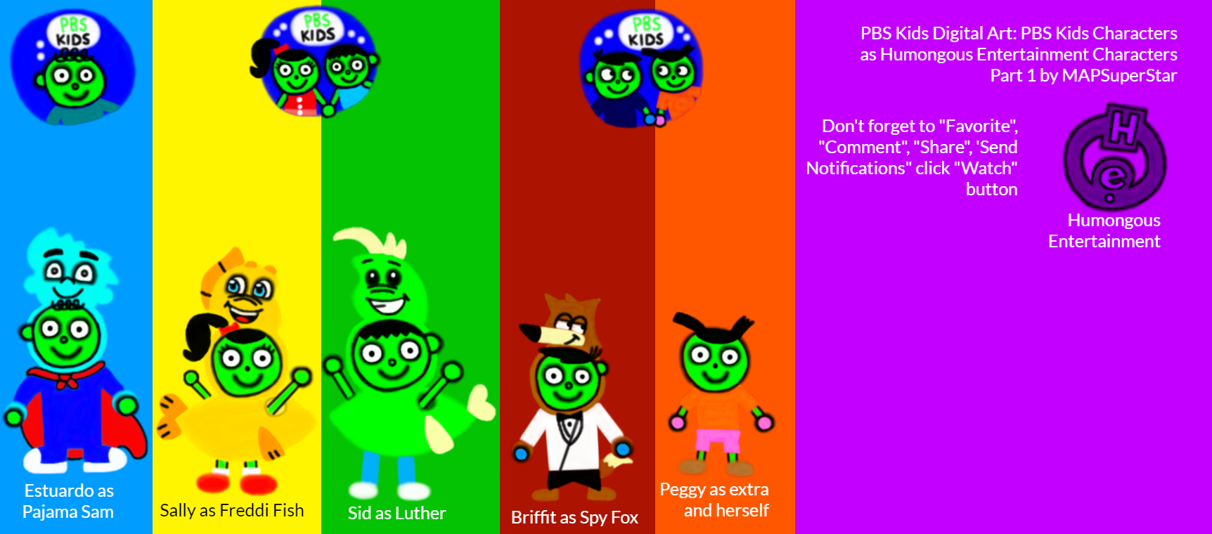 PBSK Digital Art: Humongous Entertainment Part 1 by MAPSuperStar on ...