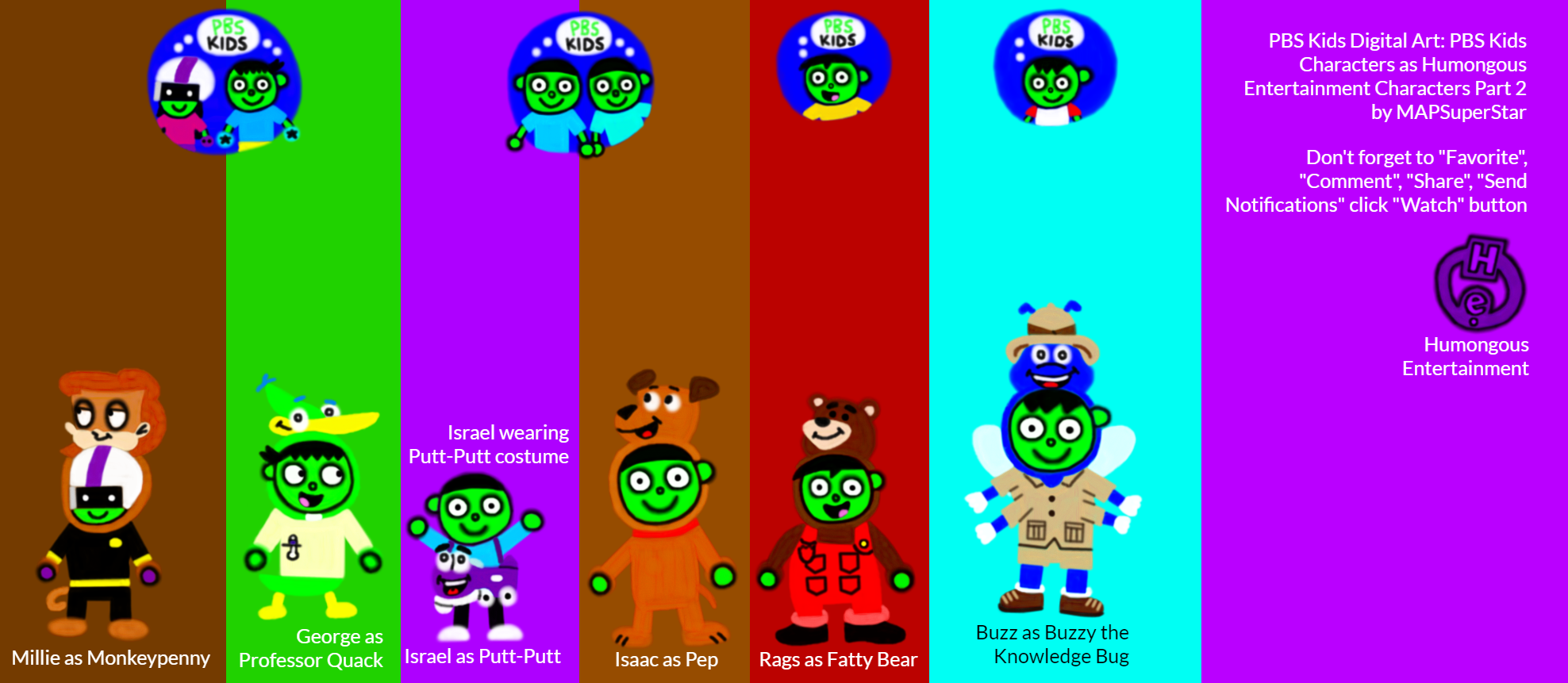 PBSK Digital Art: Humongous Entertainment Part 2 by MAPSuperStar on ...