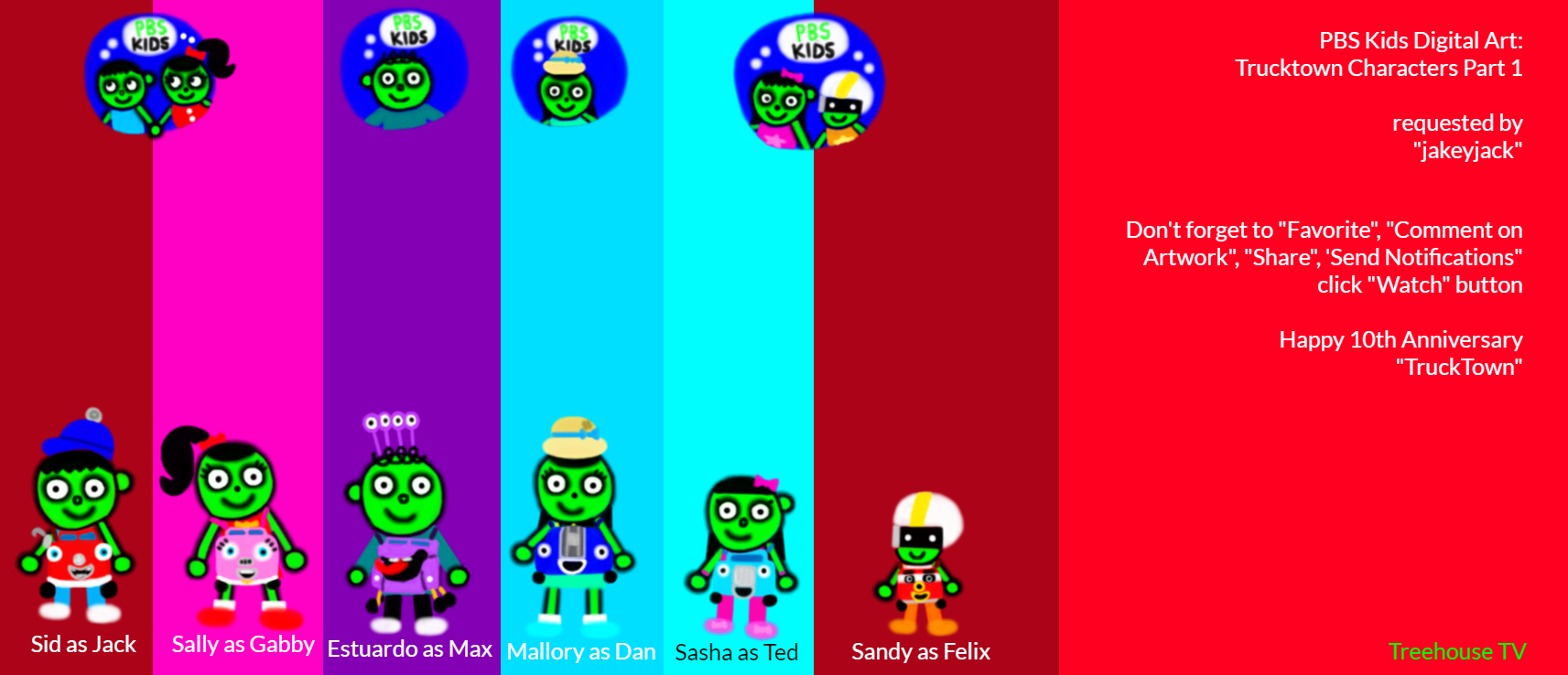 PBSK Digital Art: Trucktown (request by jakeyjack) by MAPSuperStar on DeviantArt