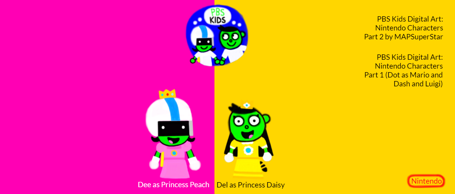 PBS Kids Digital Art: Nintendo Characters Part 2 by MAPSuperStar on DeviantArt