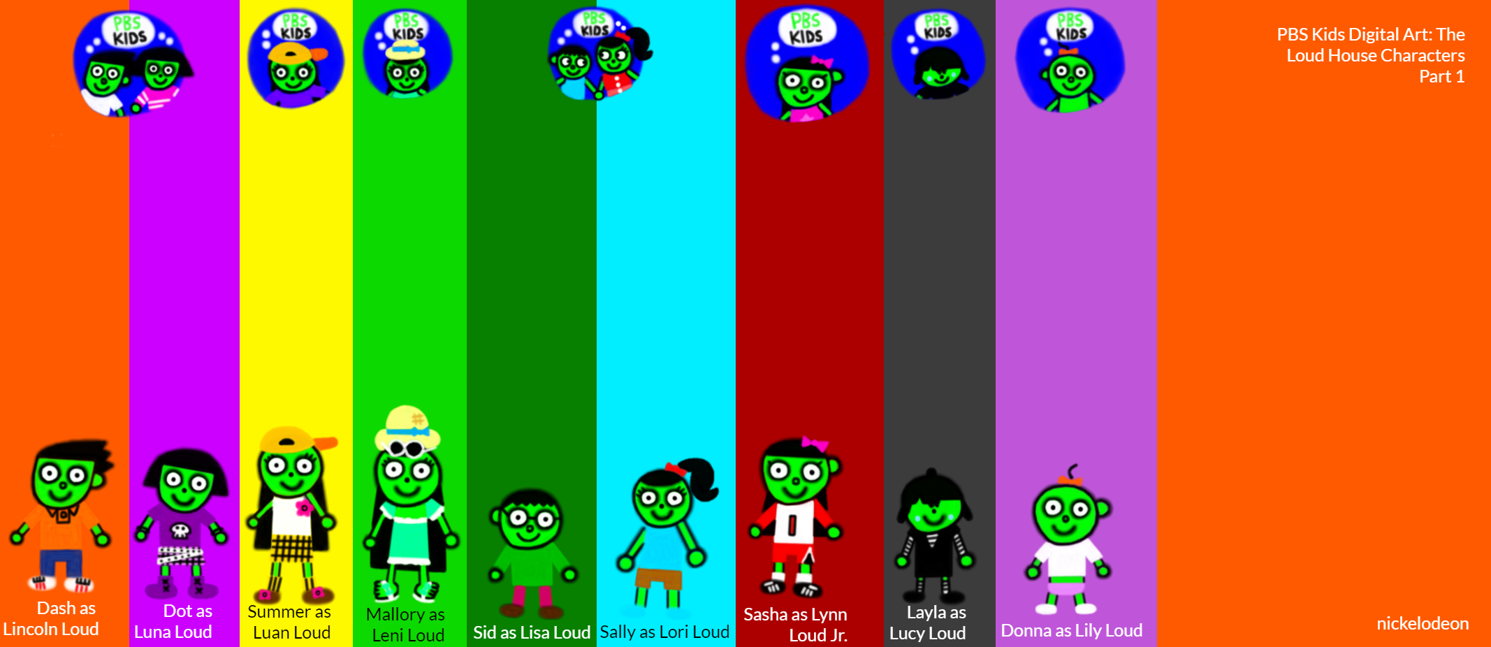 PBS Kids Digital Art: The Loud House Part 1 by MAPSuperStar on DeviantArt