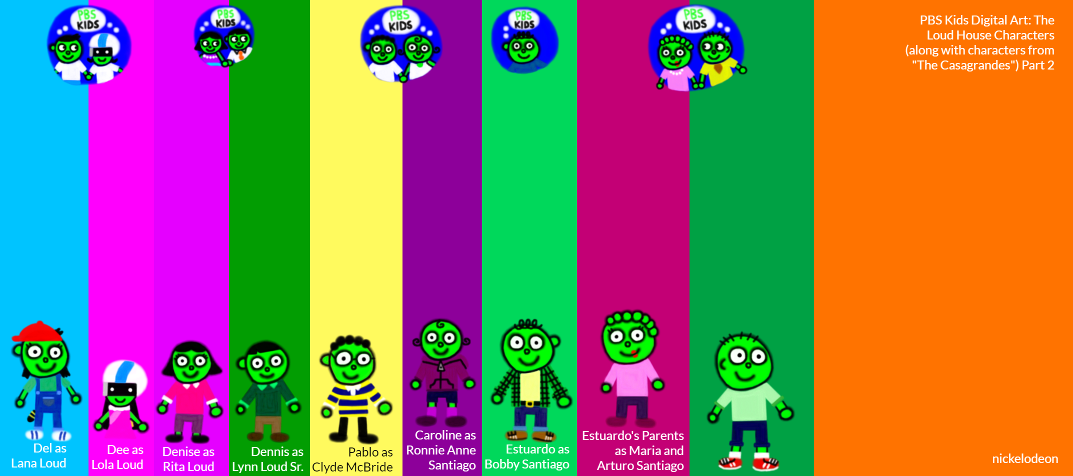 PBS Kids Digital Art: The Loud House Part 2 by MAPSuperStar on DeviantArt