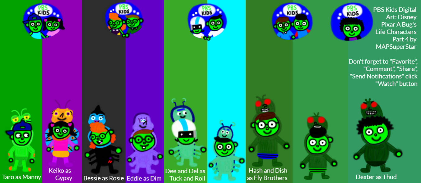 PBS Kids Digital Art: A Bug's Life Part 4 by MAPSuperStar on DeviantArt