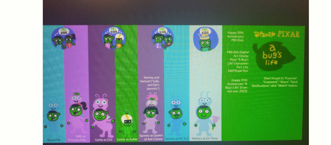 PBS Kids Digital Art: A Bug's Life Part 1 by MAPSuperStar on DeviantArt