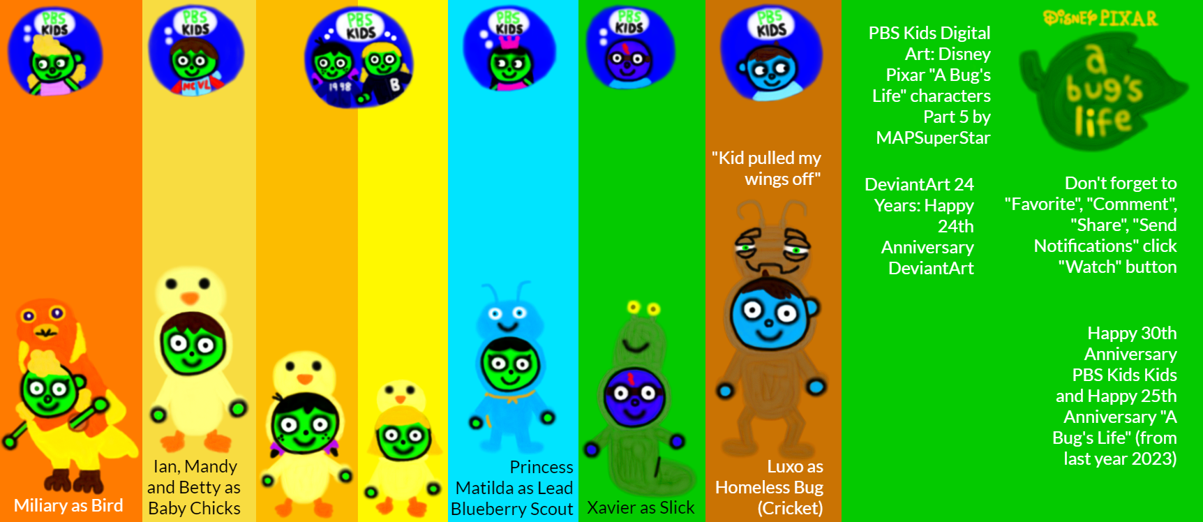 PBS Kids Digital Art: A Bug's Life Part 5 by MAPSuperStar on DeviantArt