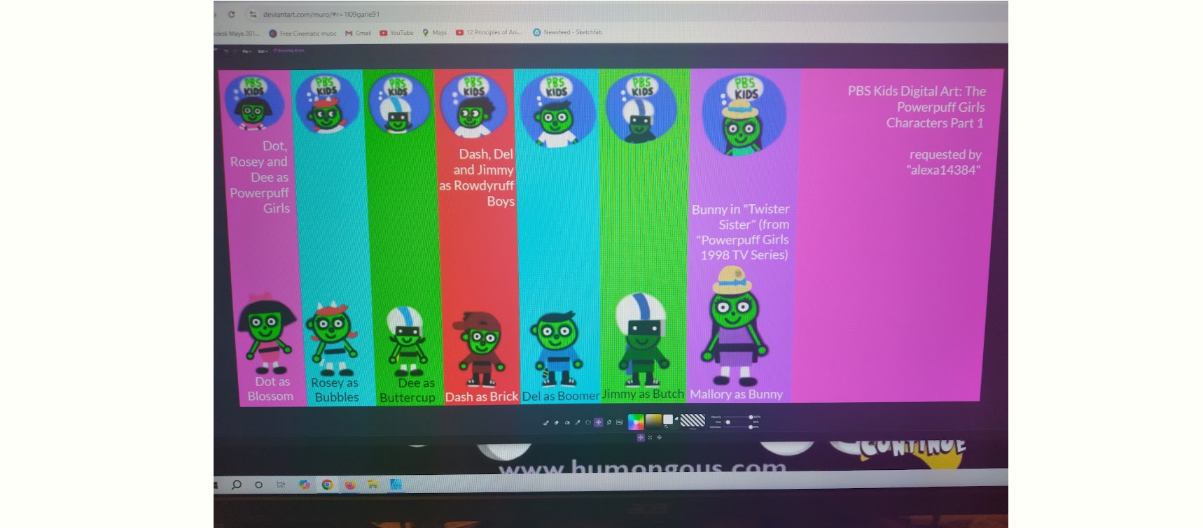 PBS Kids Digital Art: Powerpuff Girls Part 1 by MAPSuperStar on DeviantArt