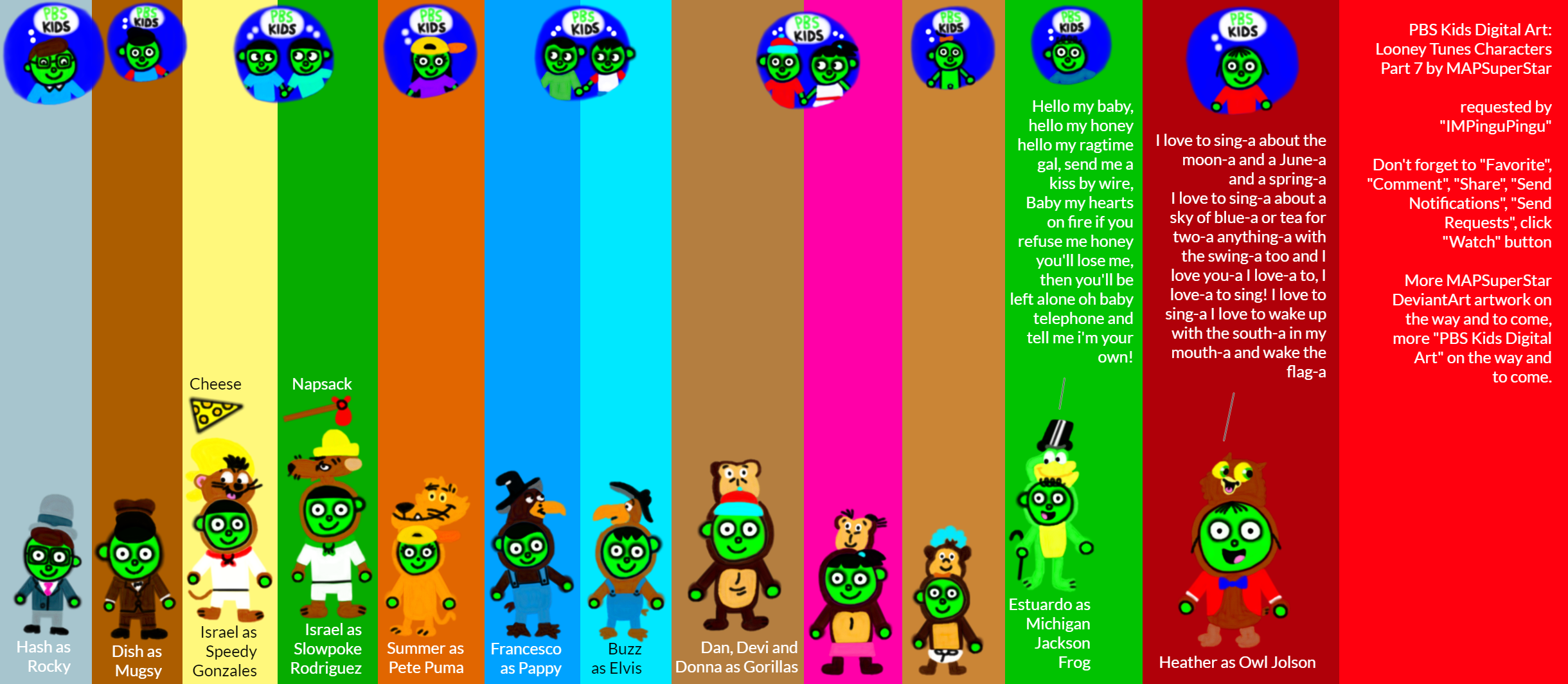 PBS Kids Digital Art: Looney Tunes Part 7 by MAPSuperStar on DeviantArt