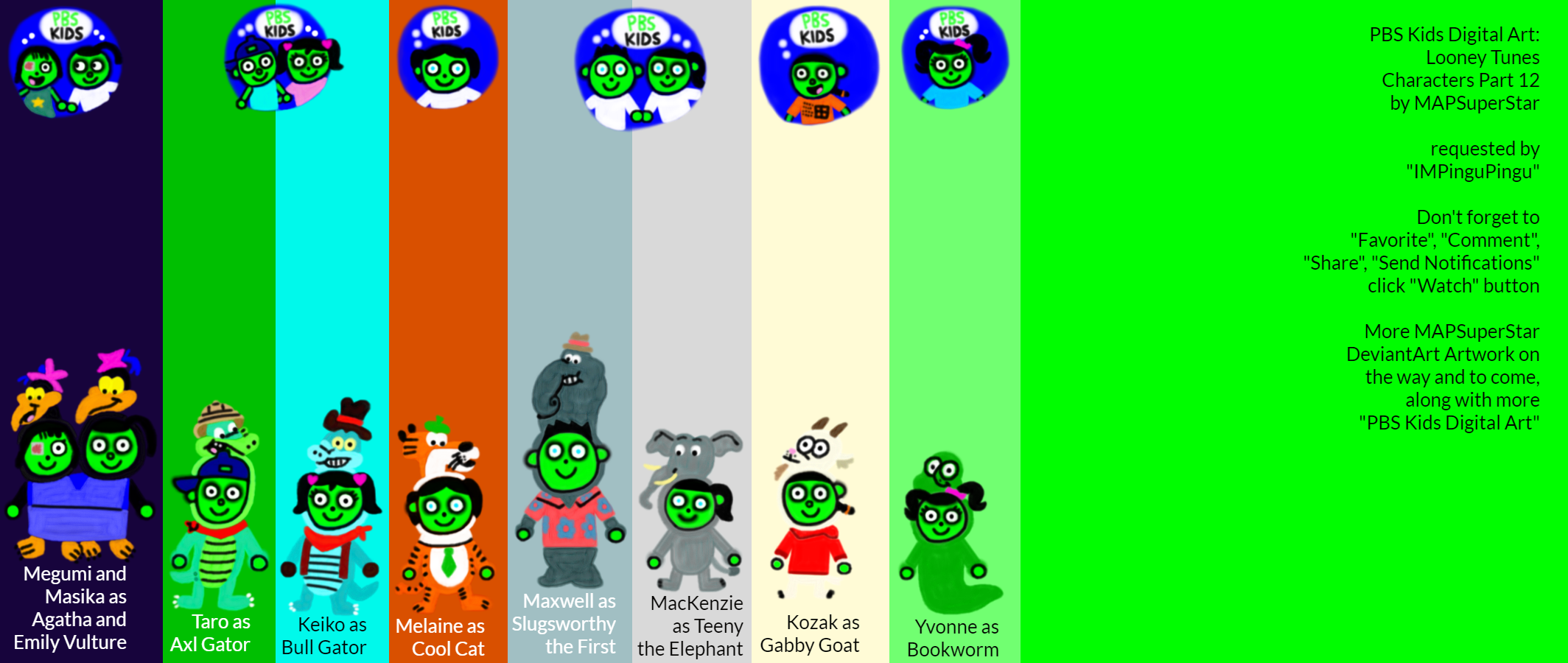 PBS Kids Digital Art: Looney Tunes Part 12 by MAPSuperStar on DeviantArt