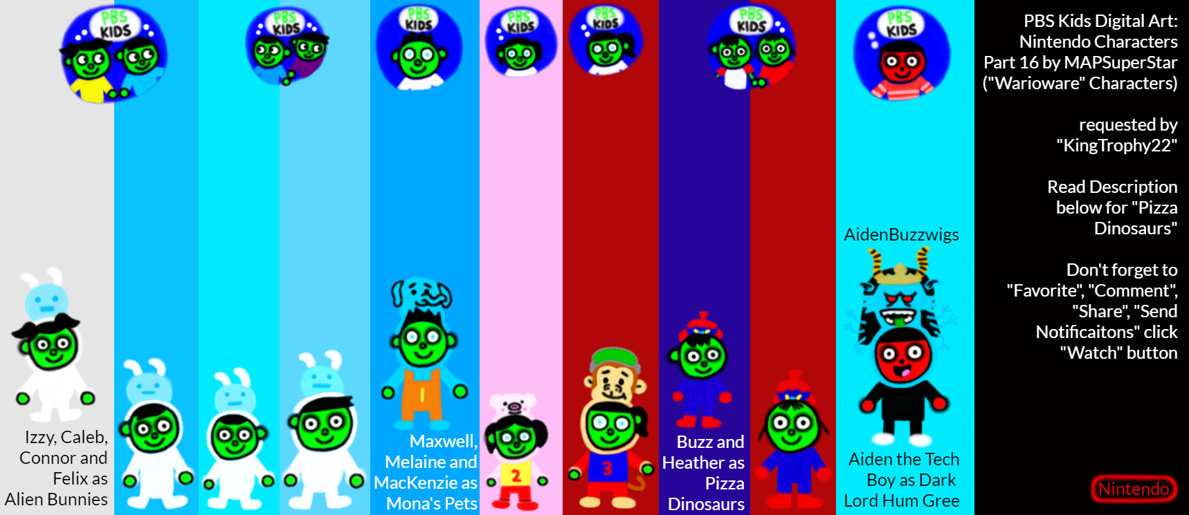 PBS Kids Digital Art: Nintendo Characters Part 16 by MAPSuperStar on ...