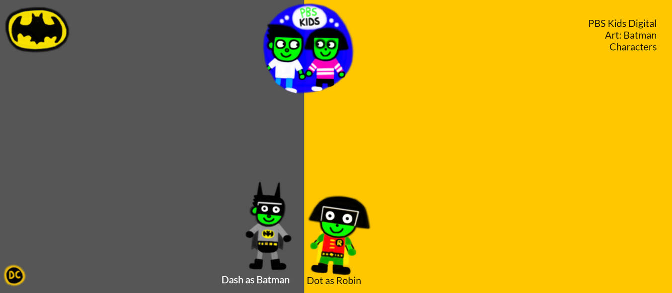 PBS Kids Digital Art: Batman Characters by MAPSuperStar on DeviantArt