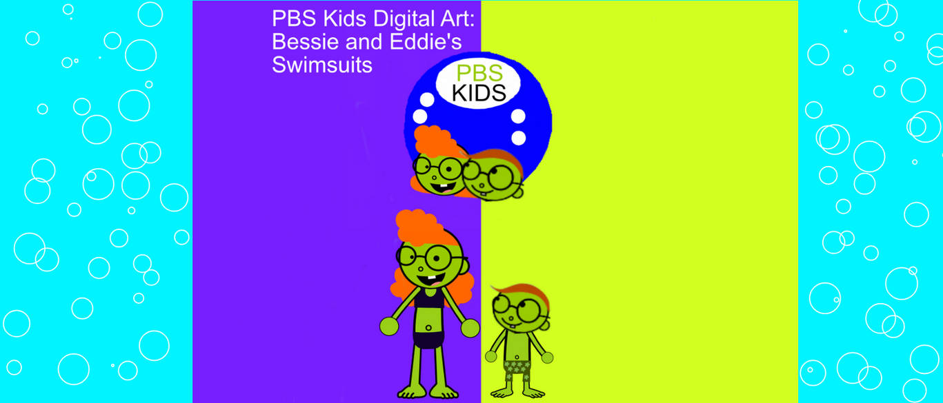 PBS Kids Digital Art: Bessie and Eddie's Swimsuits by MAPSuperStar on ...