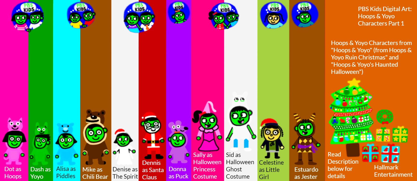 PBSK Digital Art: Hoops and Yoyo Characters Part 1 by MAPSuperStar on ...