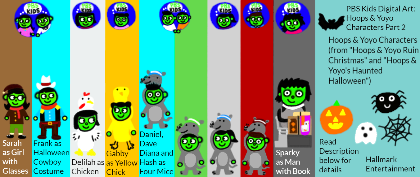 PBSK Digital Art: Hoops and Yoyo Characters Part 2 by MAPSuperStar on ...