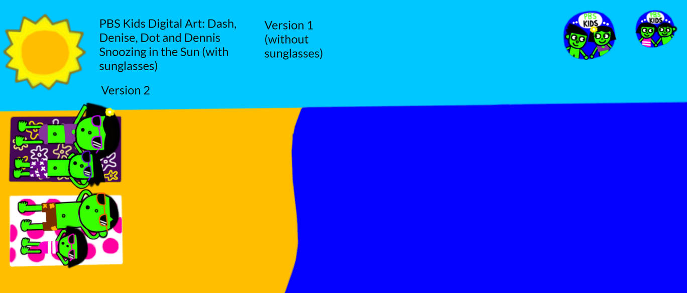 PBSK Digital Art: Snoozing in the Sun Version 2 by MAPSuperStar on ...