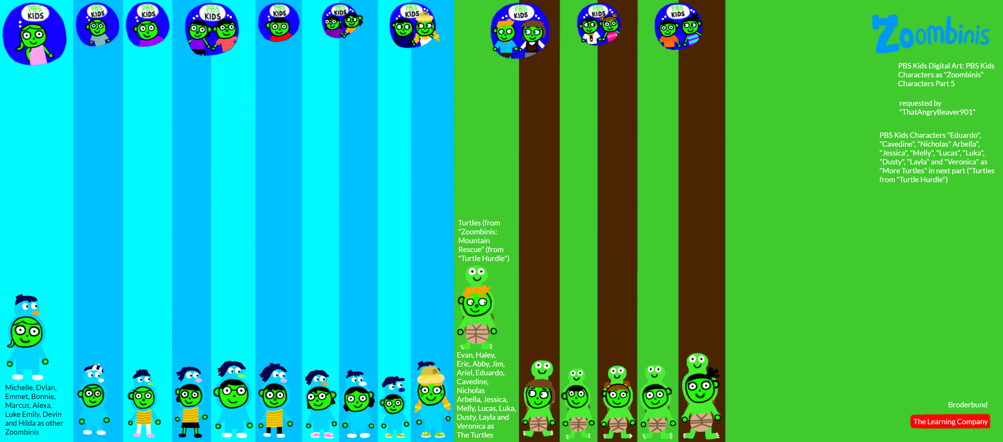 PBS Kids Digital Art: Zoombinis Characters Part 5 by MAPSuperStar on ...