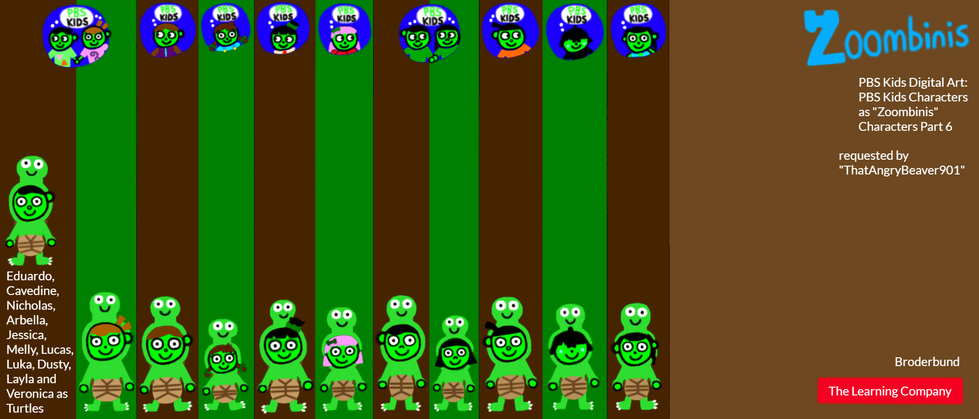 PBS Kids Digital Art: Zoombinis Characters Part 6 by MAPSuperStar on ...