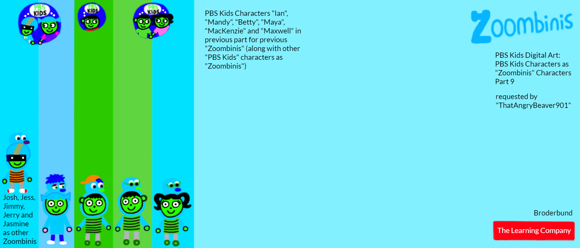 PBS Kids Digital Art: Zoombinis Characters Part 9 by MAPSuperStar on ...