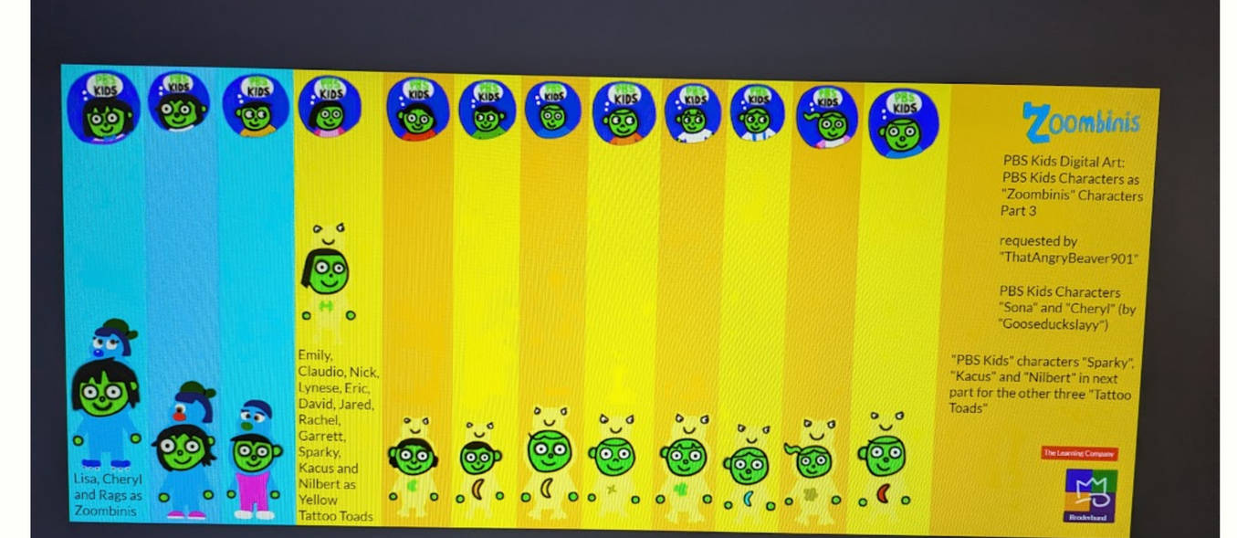 PBS Kids Digital Art: Zoombinis Characters Part 3 by MAPSuperStar on ...