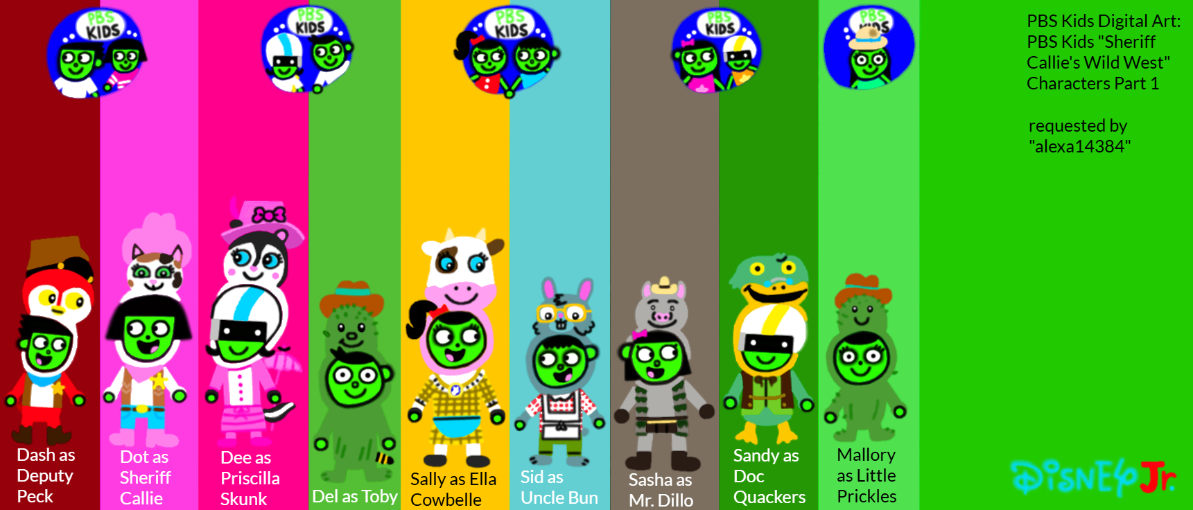 PBSK DA: Sheriff Callie's Wild West Part 1 by MAPSuperStar on DeviantArt