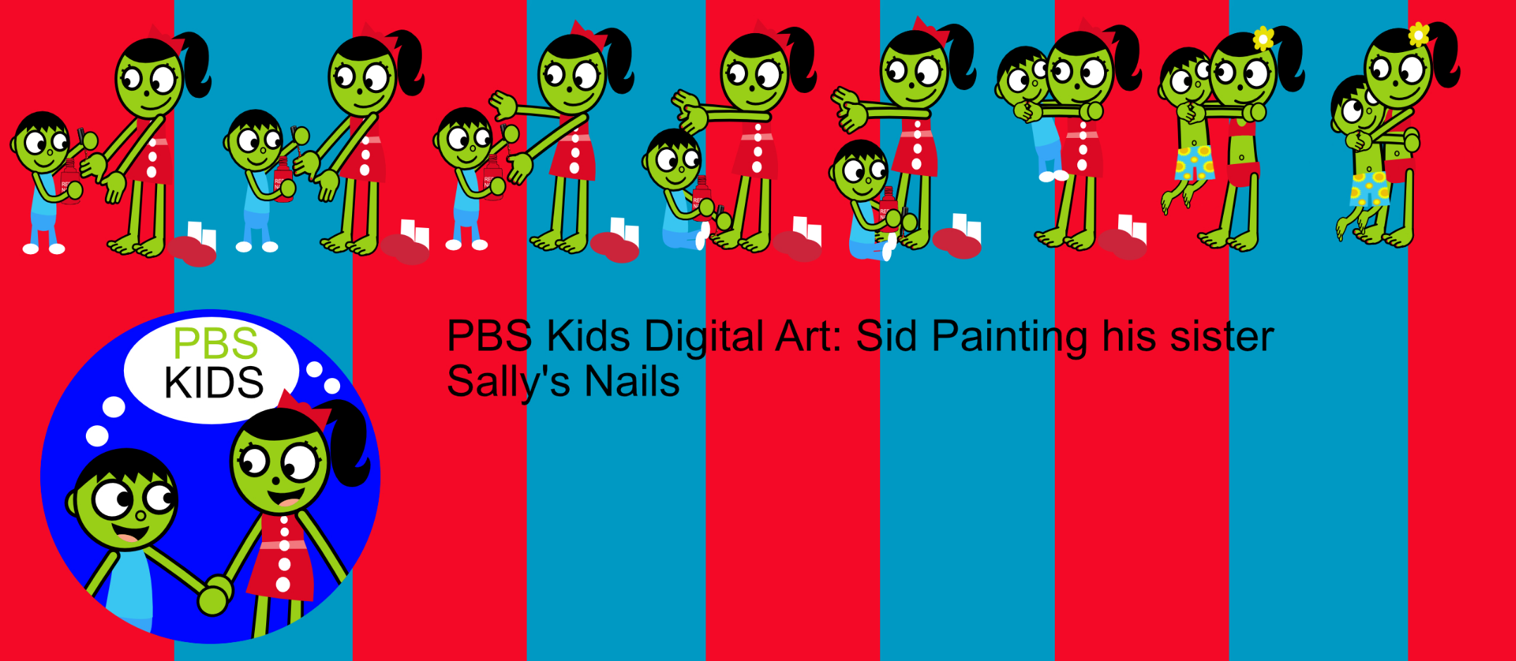 PBSK Digital Art: Sid painting his sister's Nails by MAPSuperStar on ...