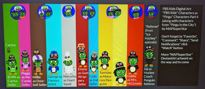 Similar Art to "PBS Kids Digital Art: Pingu Characters Part 8" | DeviantArt