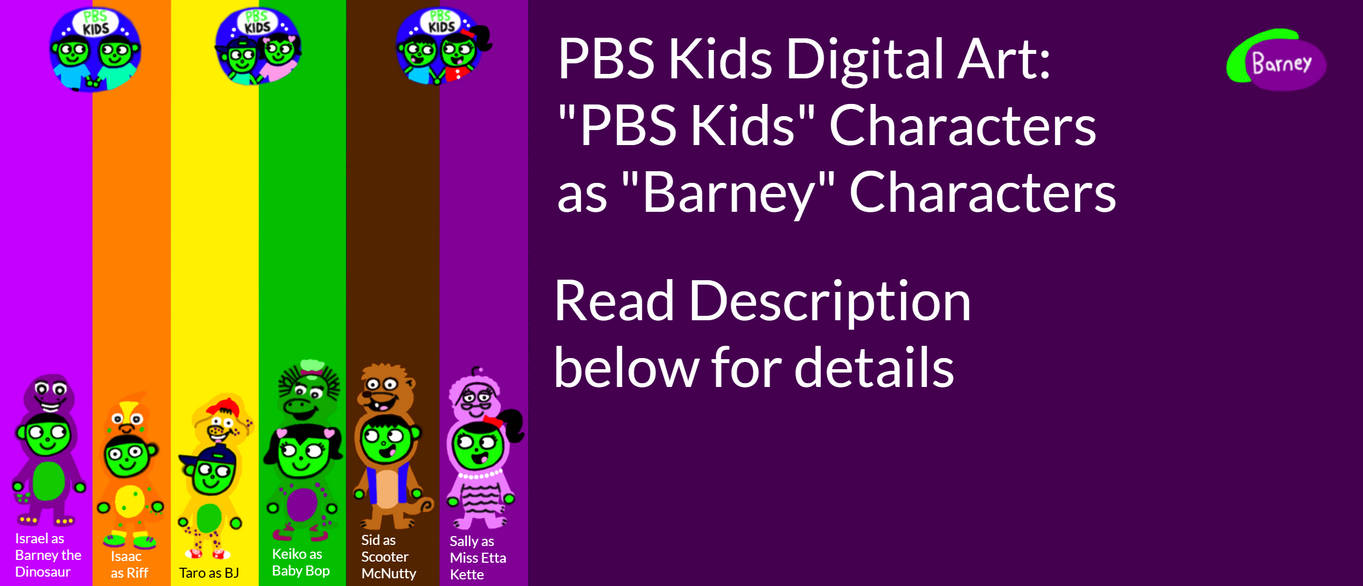 Identificación De Barney De Pbs Kids