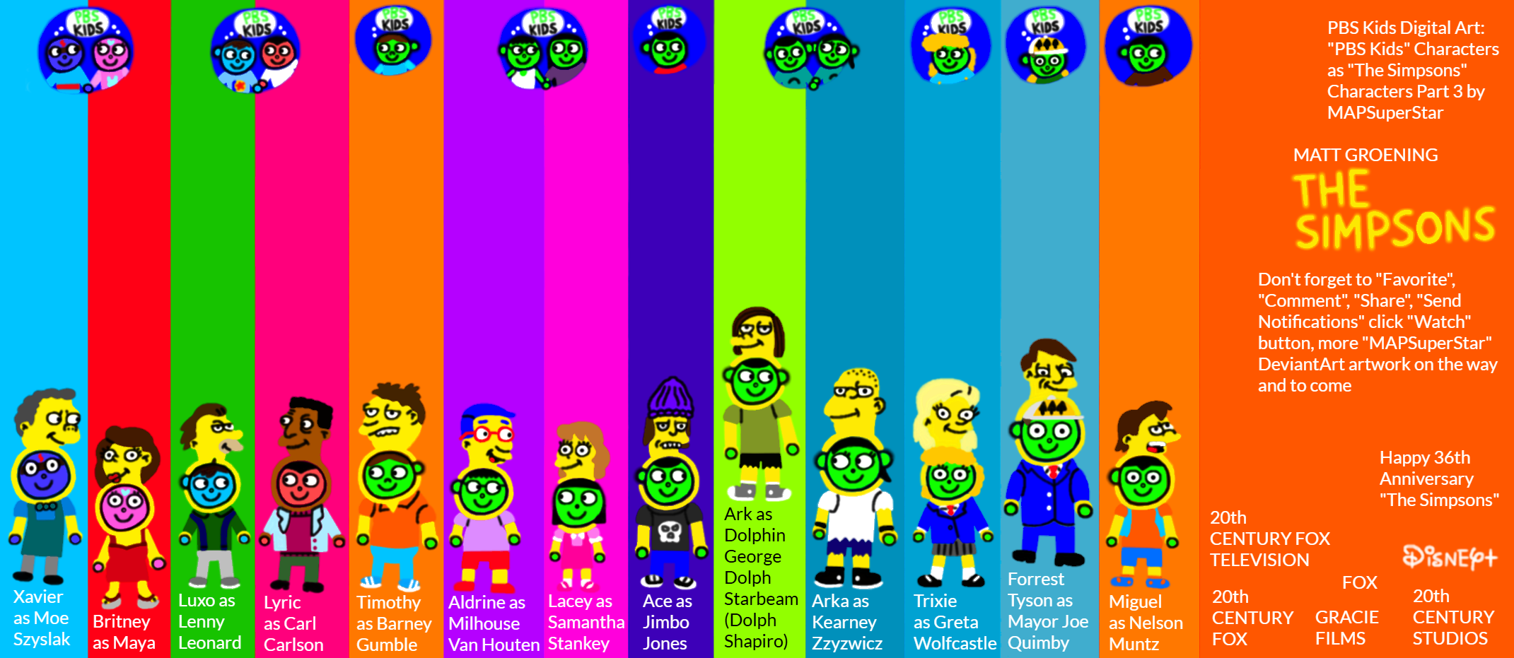 PBS Kids Digital Art: The Simpsons Part 3 by MAPSuperStar on DeviantArt