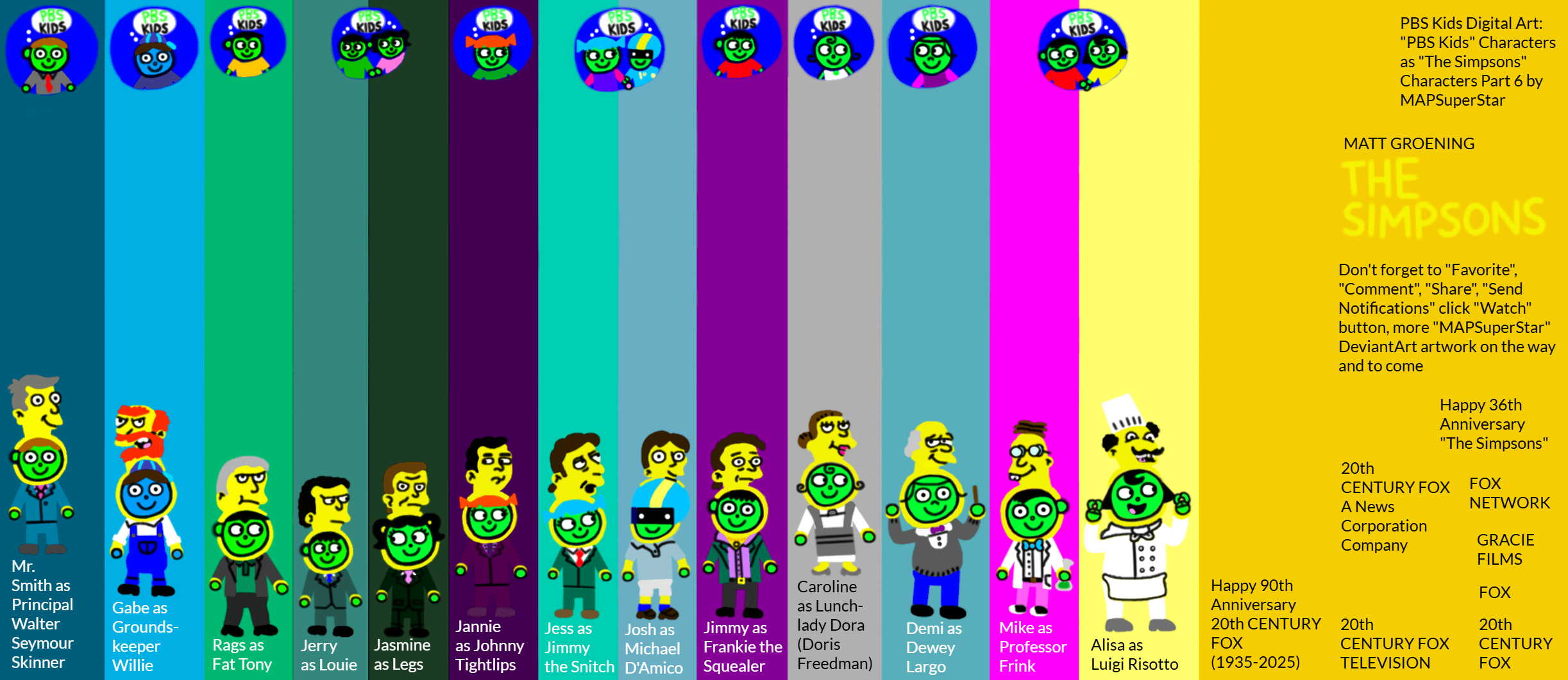 PBS Kids Digital Art: The Simpsons Part 6 by MAPSuperStar on DeviantArt