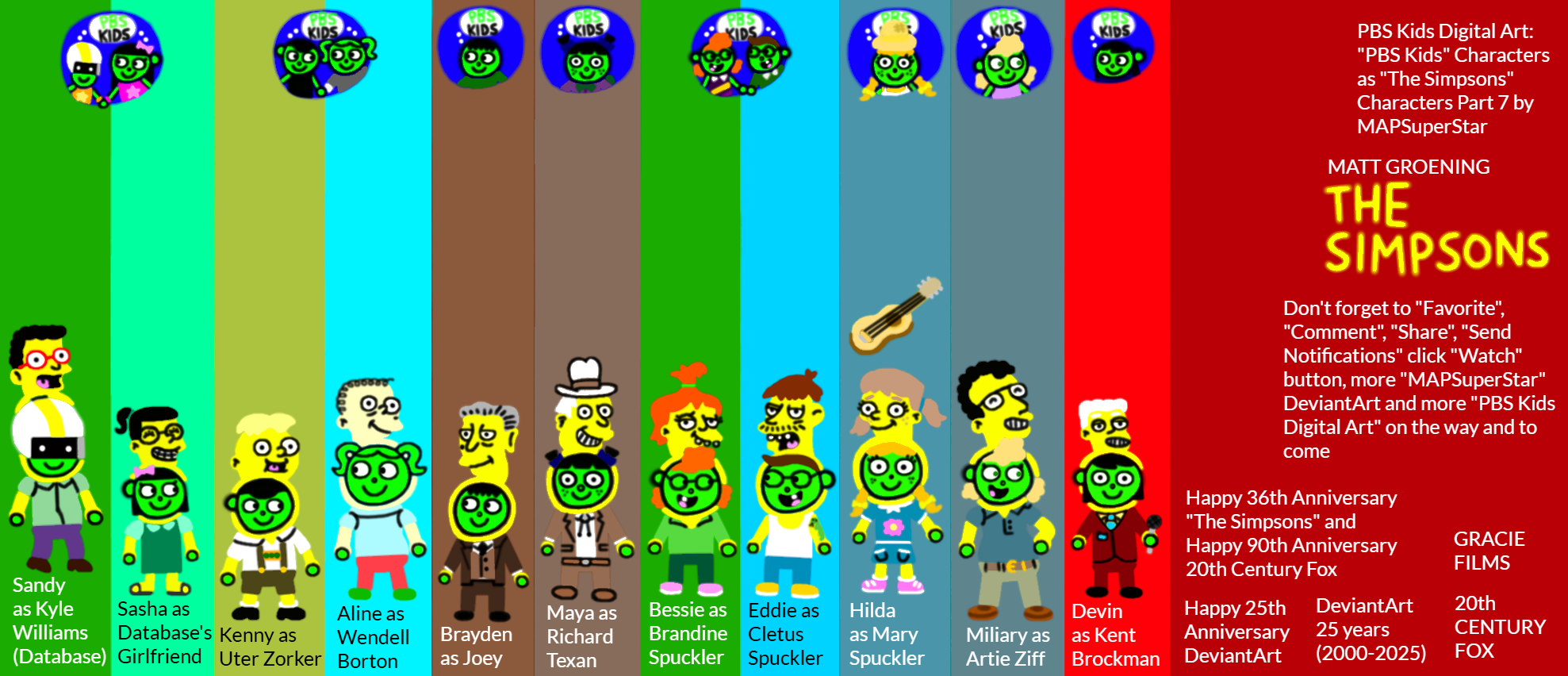 PBS Kids Digital Art: The Simpsons Part 7 by MAPSuperStar on DeviantArt