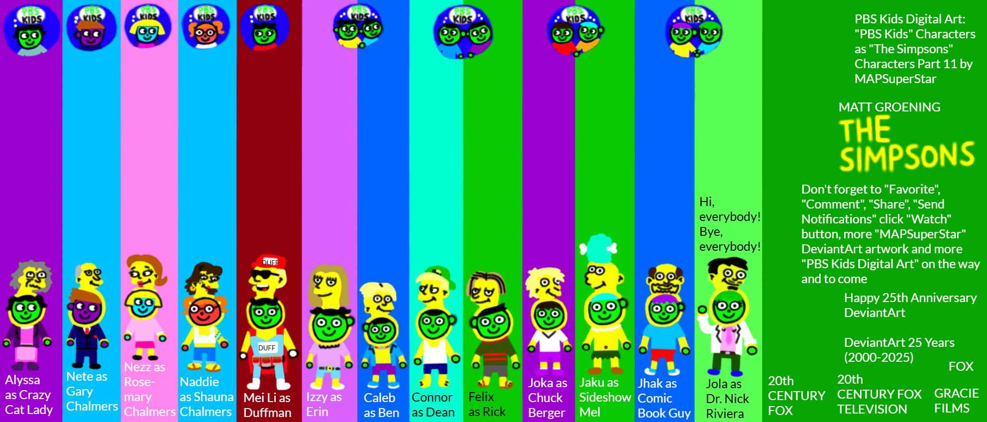PBS Kids Digital Art: The Simpsons Part 11 by MAPSuperStar on DeviantArt