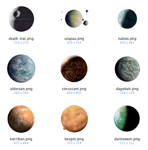 PNG Planets of Star Wars by clicheguevara on DeviantArt