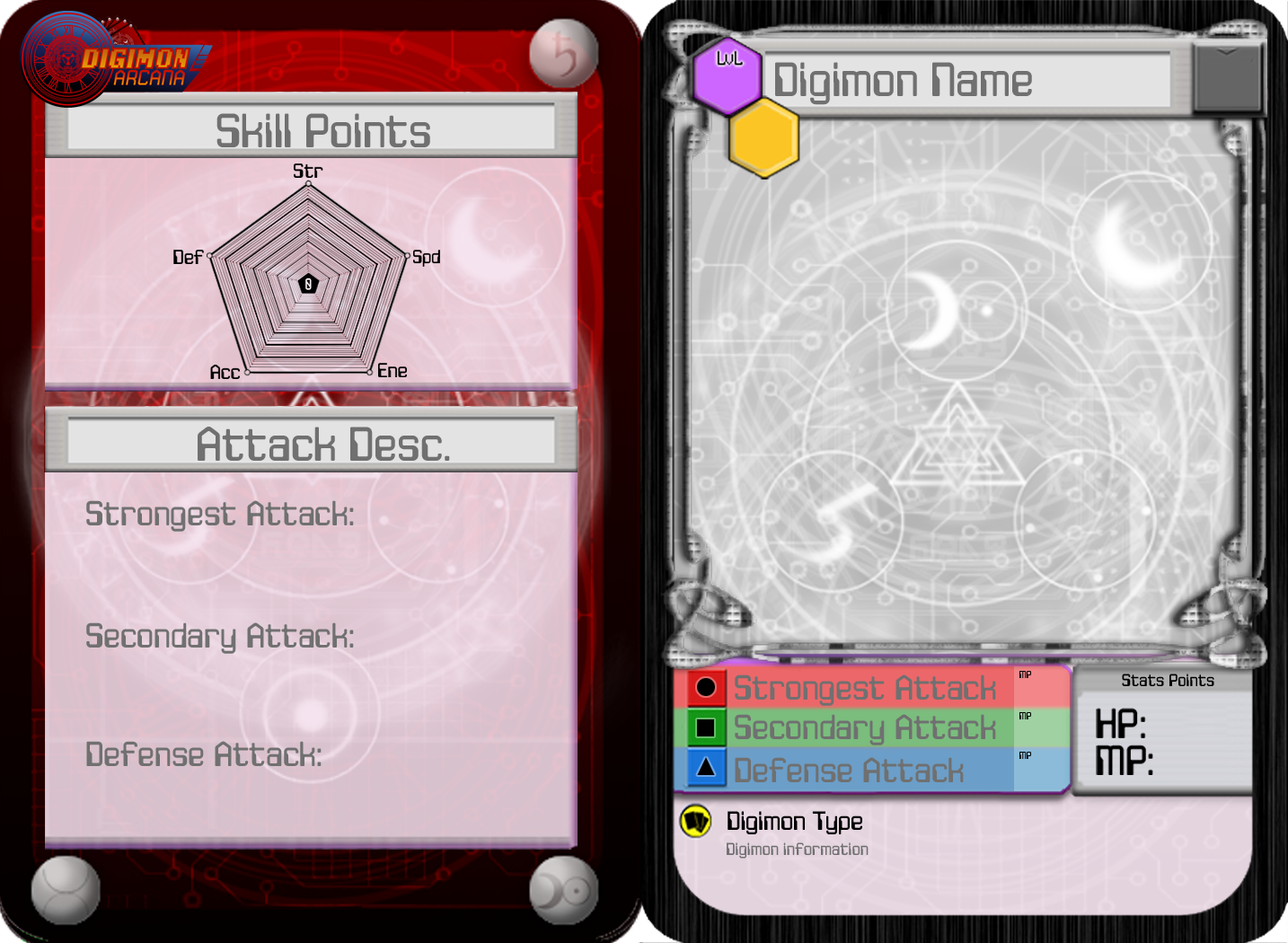Digital Card - Evolution/NPC Digimon (Old) by Default-Island on DeviantArt