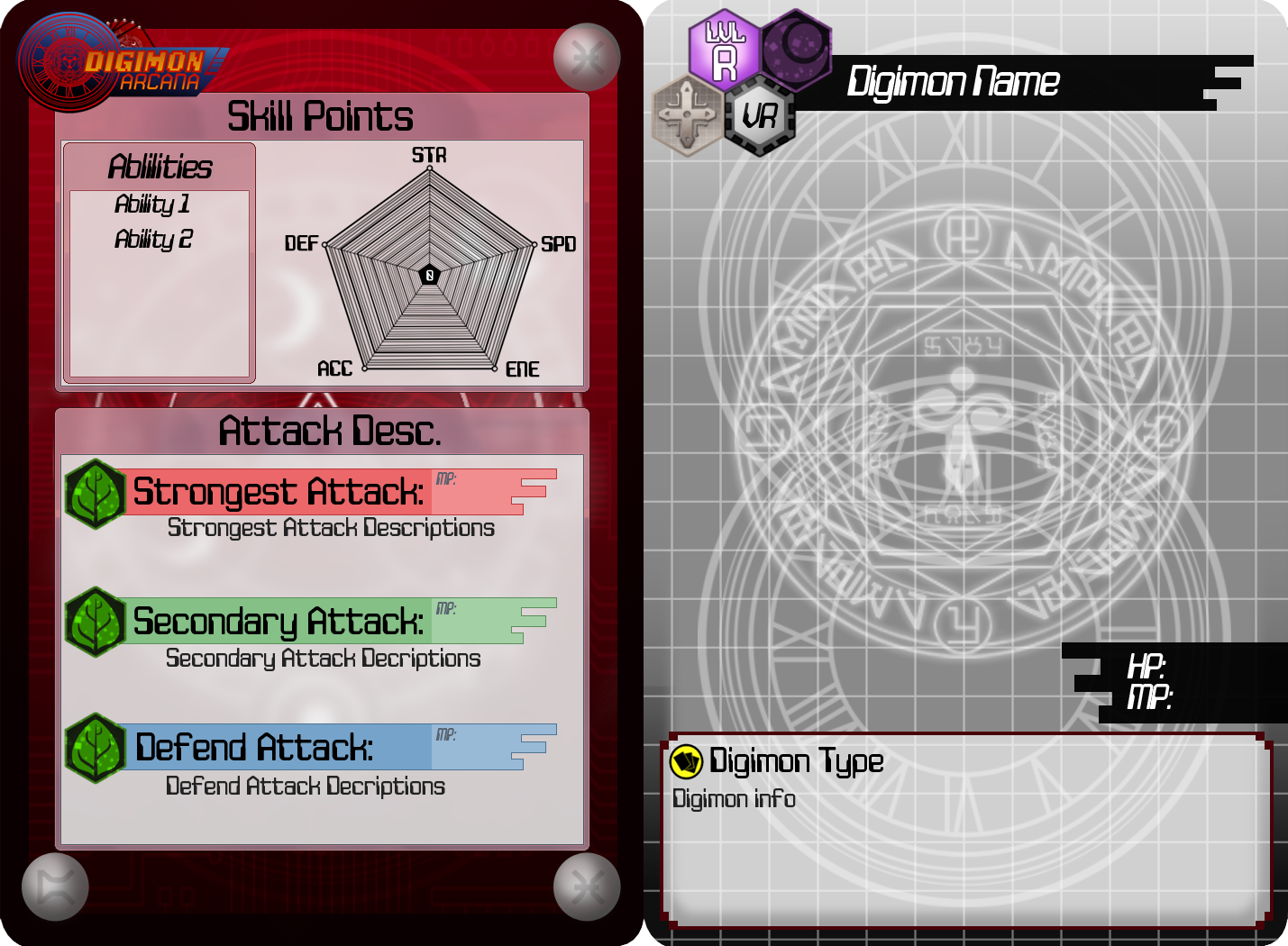 Digimon Arcana - NPC/Evolution Card by Default-Island on DeviantArt