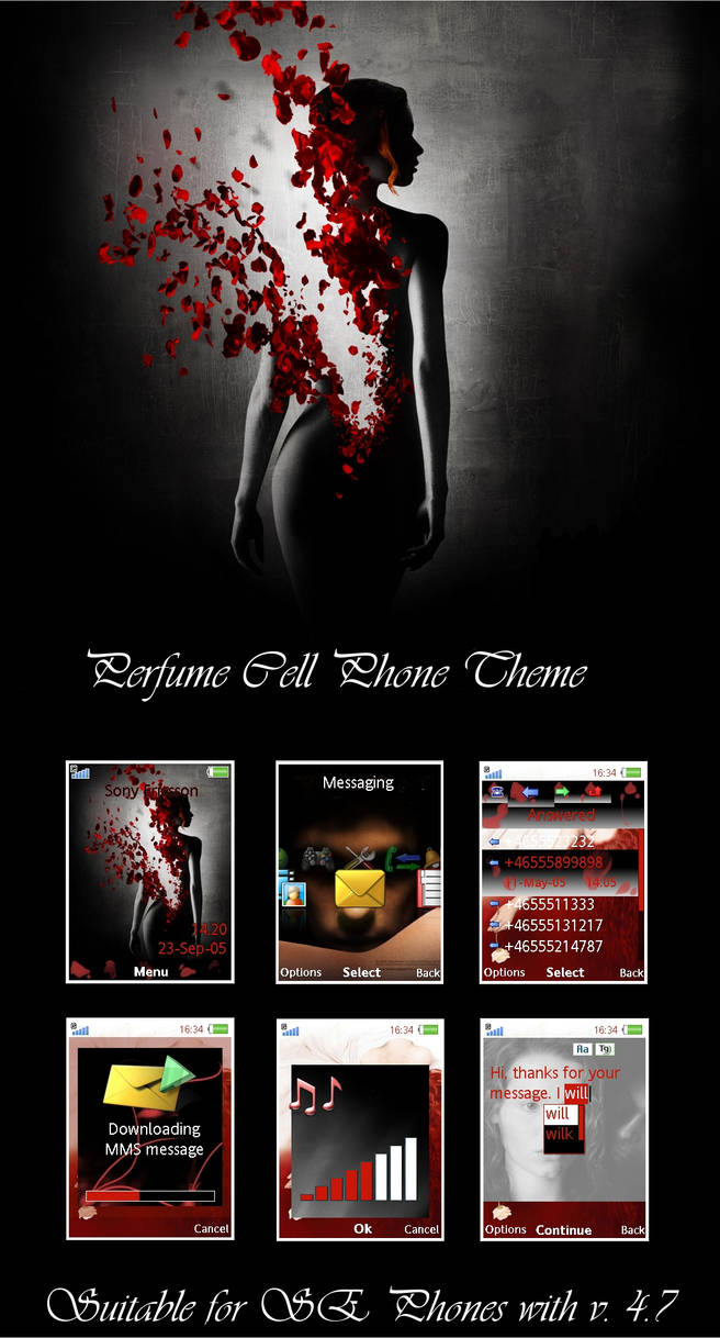Perfume Cell Phone Theme SE by xxLotti on DeviantArt