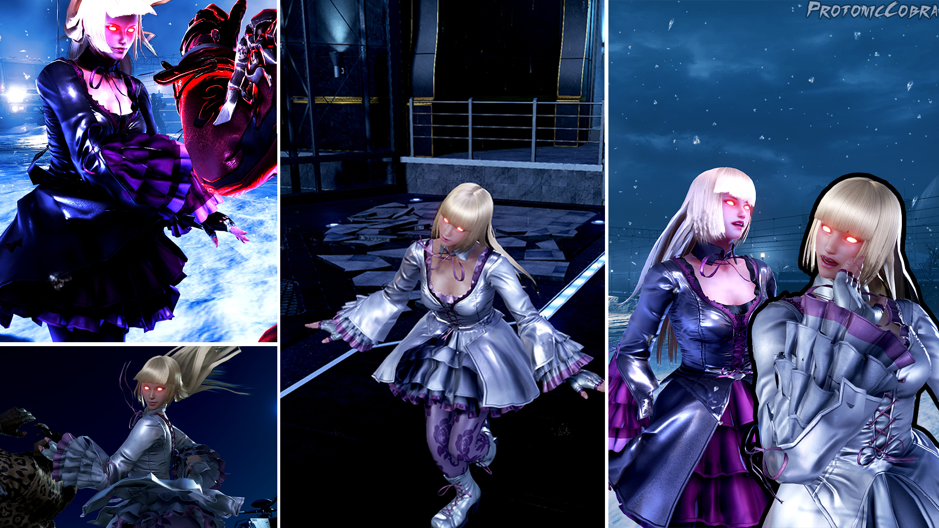 [Tekken 7 Skin] Lilli De Rochefort Rage Eyes by ProtonicCobra on DeviantArt