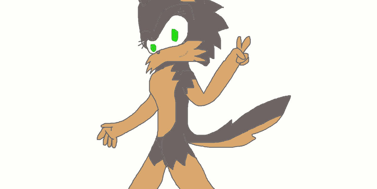 Alex the wolf (this is my first picture) by dragonwolf1598 on DeviantArt