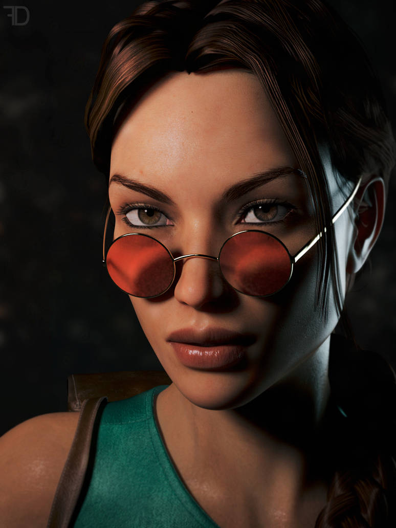 Lara Portrait by FredelsStuff on DeviantArt