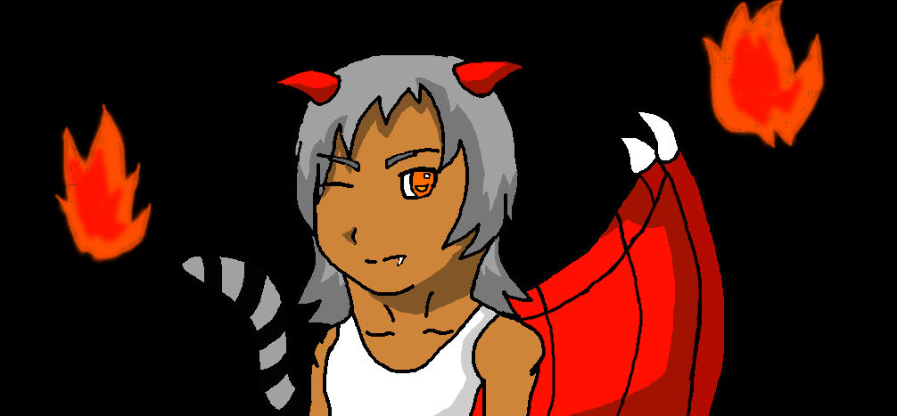 Human!Demon!King Julien by goldenthebat on DeviantArt