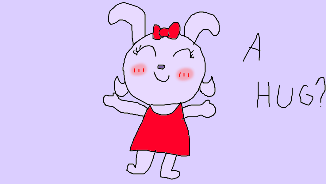 Angelina: A Hug? by MsallieDog2 on DeviantArt