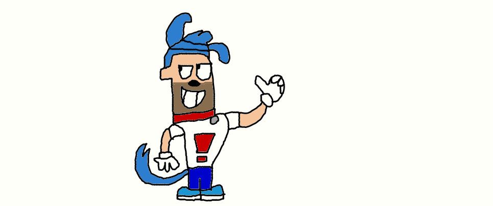 Human Speedy Blue Dog by sonicdog9 on DeviantArt