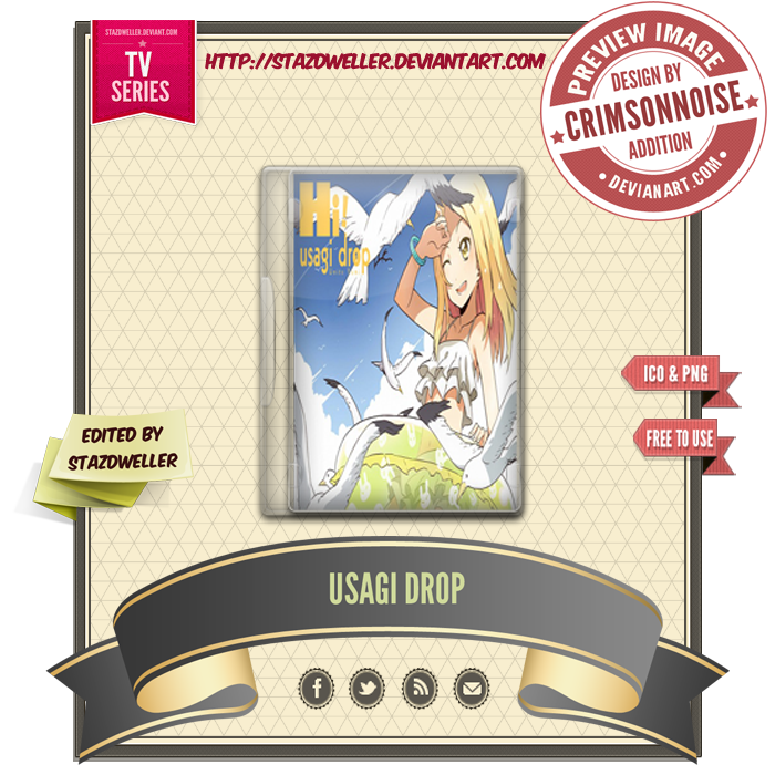 Usagi Drop Folder Icon by StazDWeller on DeviantArt