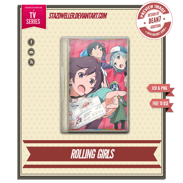 Rolling Girls Folder Icon by StazDWeller on DeviantArt