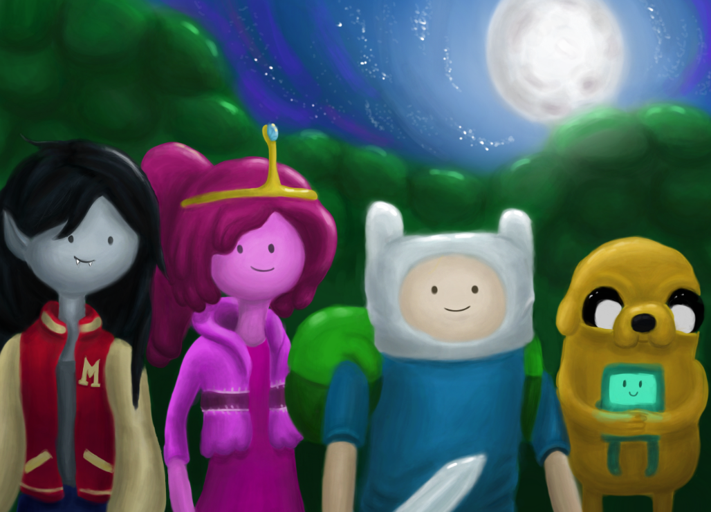 Adventure Time by SquidgeArt on DeviantArt