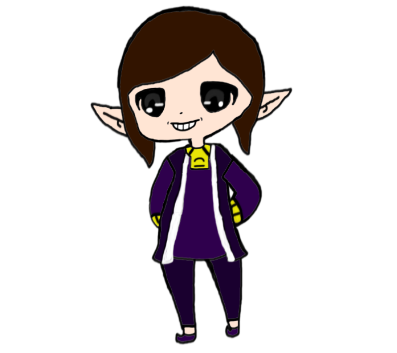 Chibi Happy Mask Salesman by GoddessMajora on DeviantArt